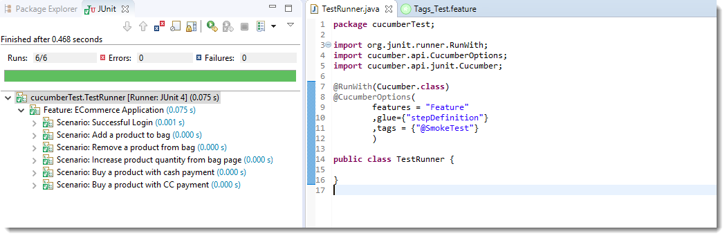 How To Execute Cucumber Tests In Groups Using Cucumber Tags